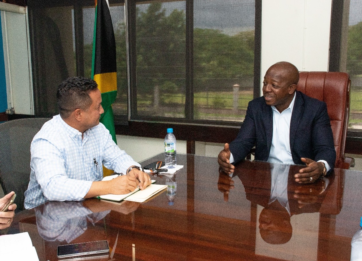 Minister Charles and Productivity Chairman, Omar Azan commit to ...